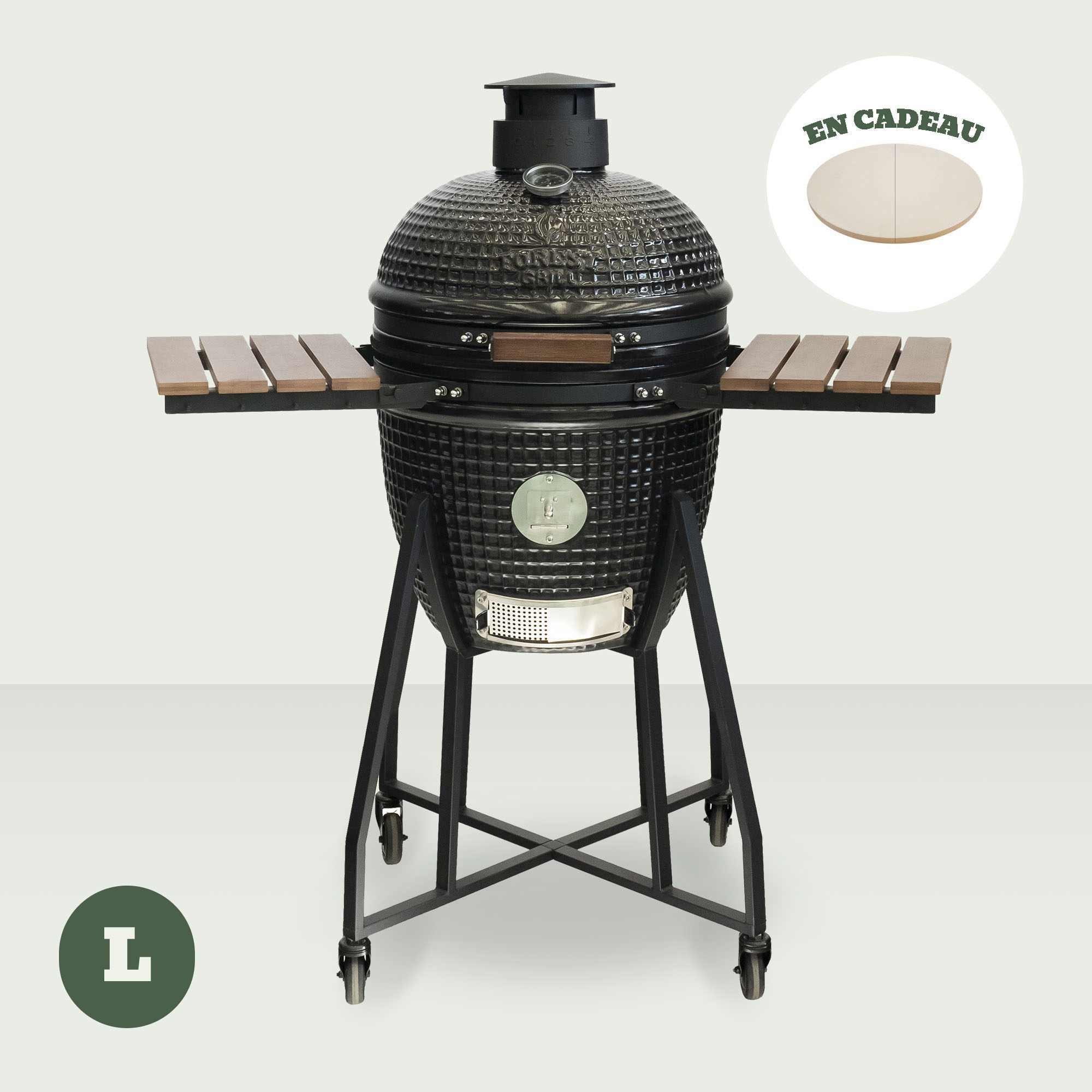 Barbecue kamado 18 pouces pour 8 personnes – Forest Grill